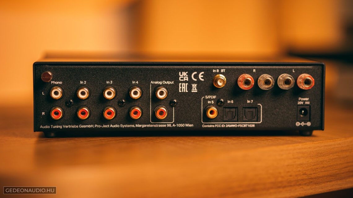 Pro-Ject Maia S3 BT erősítő teszt - GEDEON